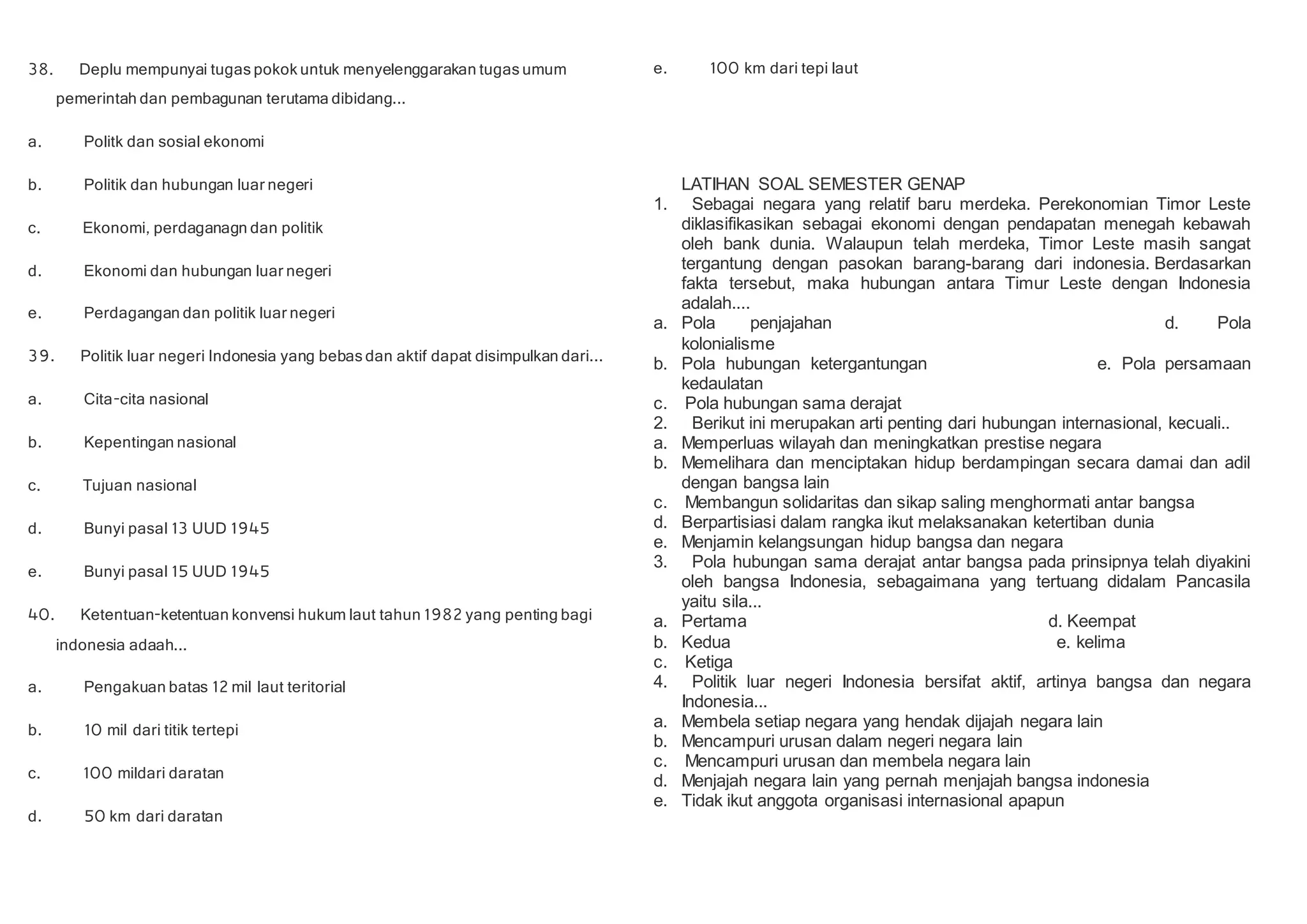 Latihan soal pkn | PPT