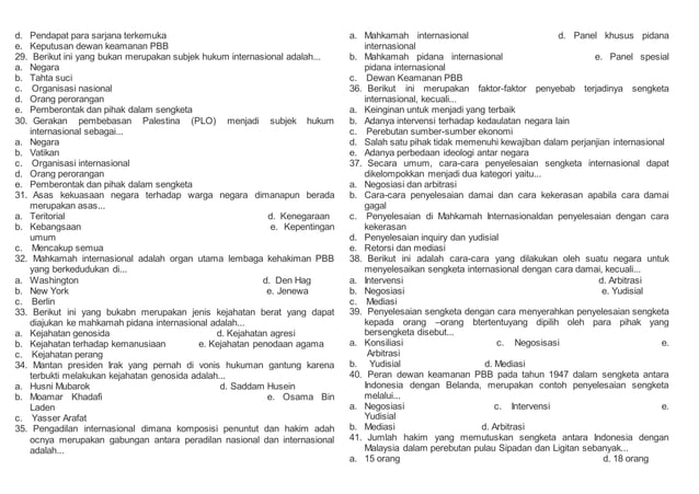 Latihan soal pkn | PPT