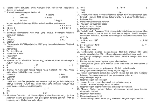 Latihan soal pkn | PPT