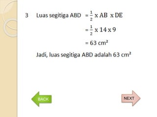 Latihan soal segitiga | PPTX