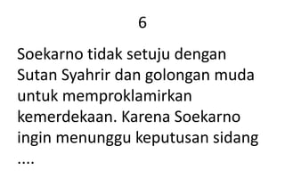LATIHAN SOAL TEMA 6 SUBTEMA 1 MATERI PROKLAMASI KEMERDEKAAN.pptx