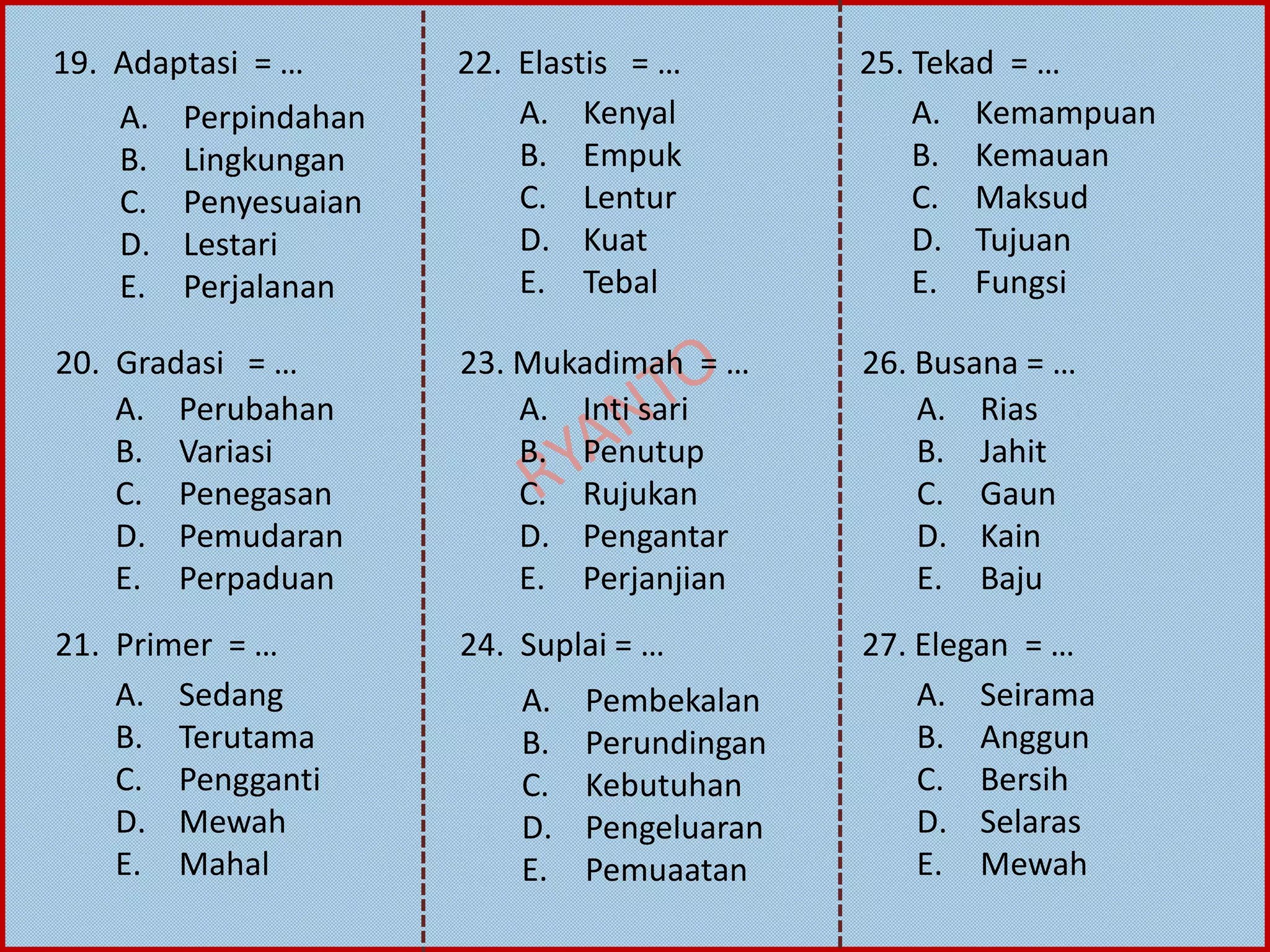 Latihan soal tiu kemampuan verbal cpns 2019 | PDF