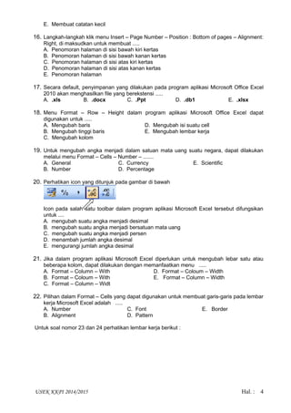 Latihan soal usbn kkpi smk by ghufron | DOC