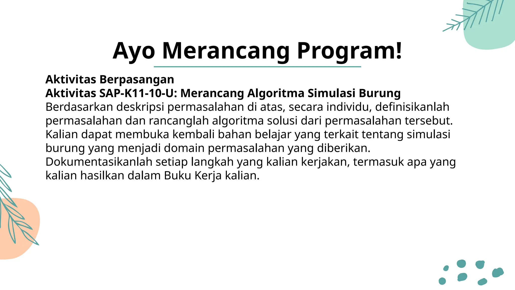 Latihan Strategi Algoritmik Dan Pemrograman Lintas Bidang Pptx