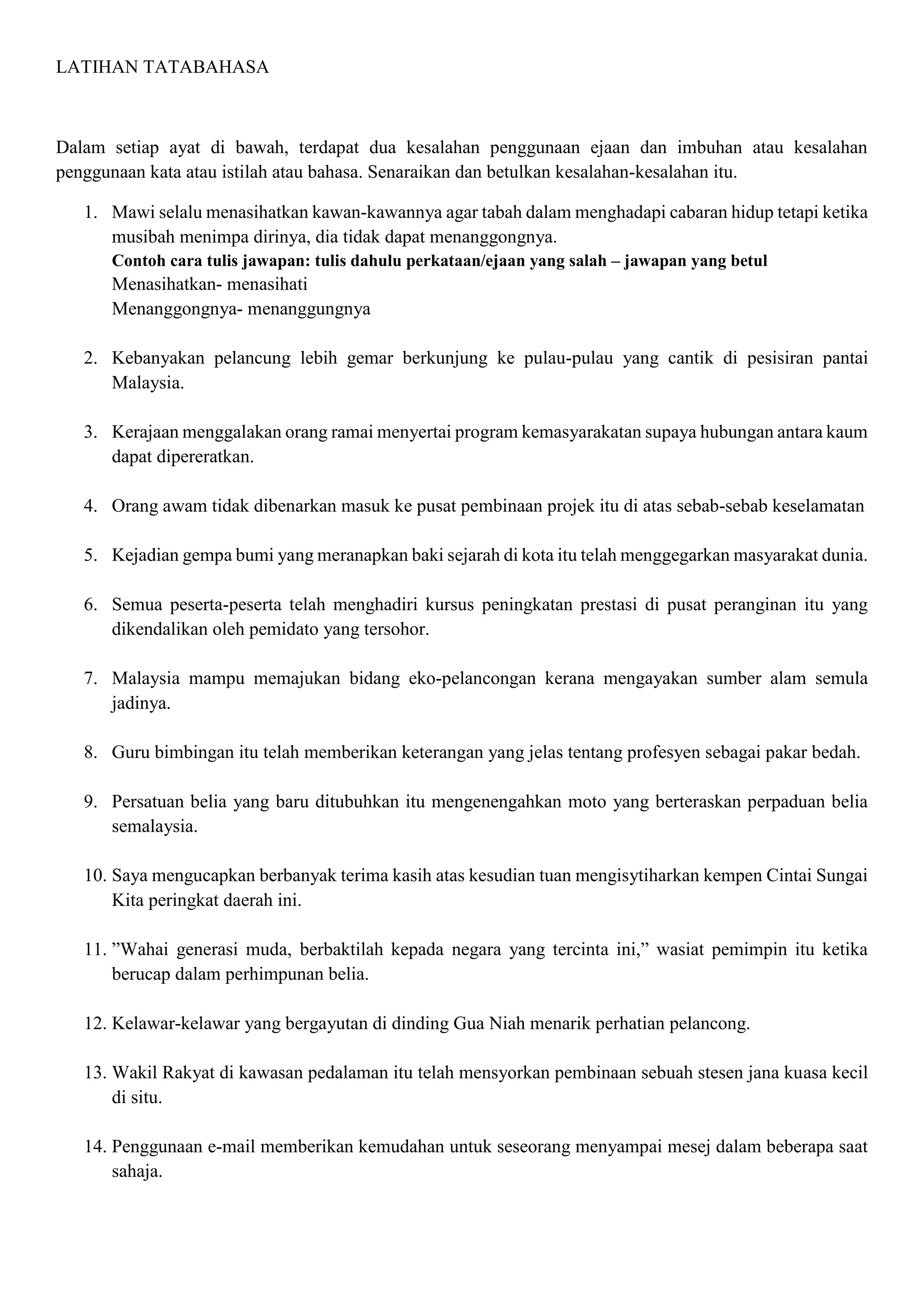 LATIHAN TATABAHASA.docx