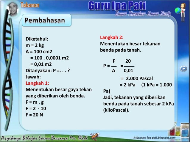 Latihan tekanan | PPTX