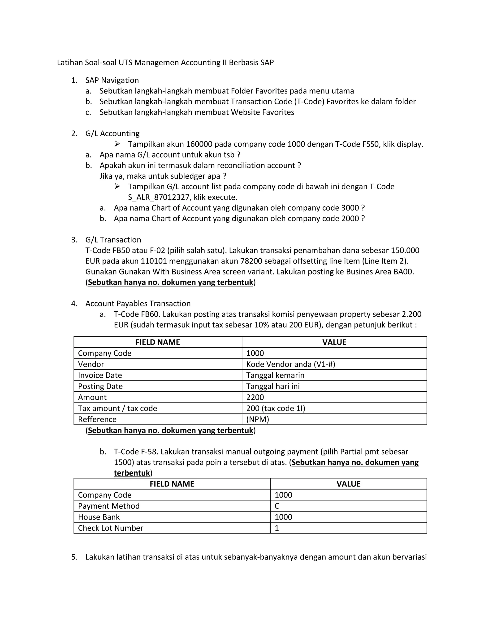 Latihan uts sap (1) | PDF
