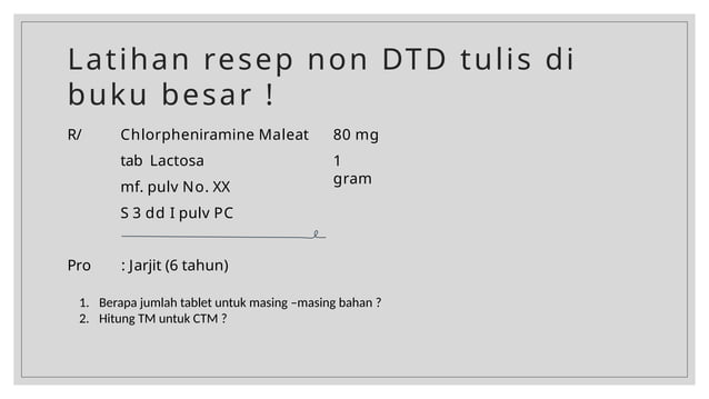 aaLATIHN DOSIS MAKSIMUM dan TM OBAT.pptx
