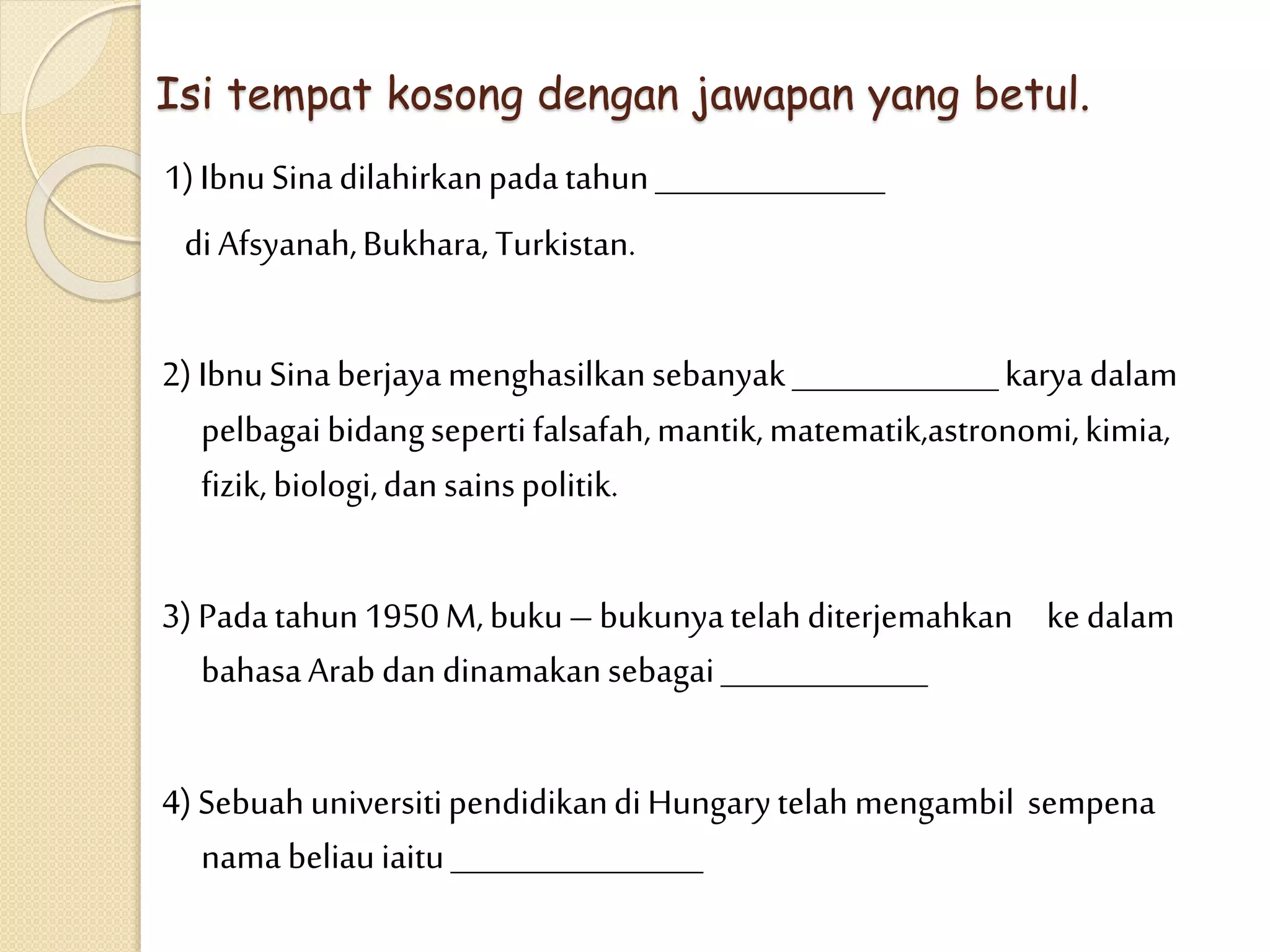 Contoh Latih Tubi | PPT