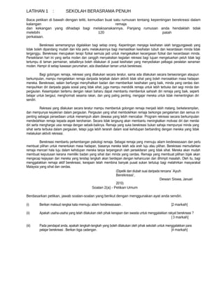 LATIHTUBI BAHASA MELAYU KERTAS DUA RUMUSAN DAN PETIKAN UMUM (KOMPILASI ...