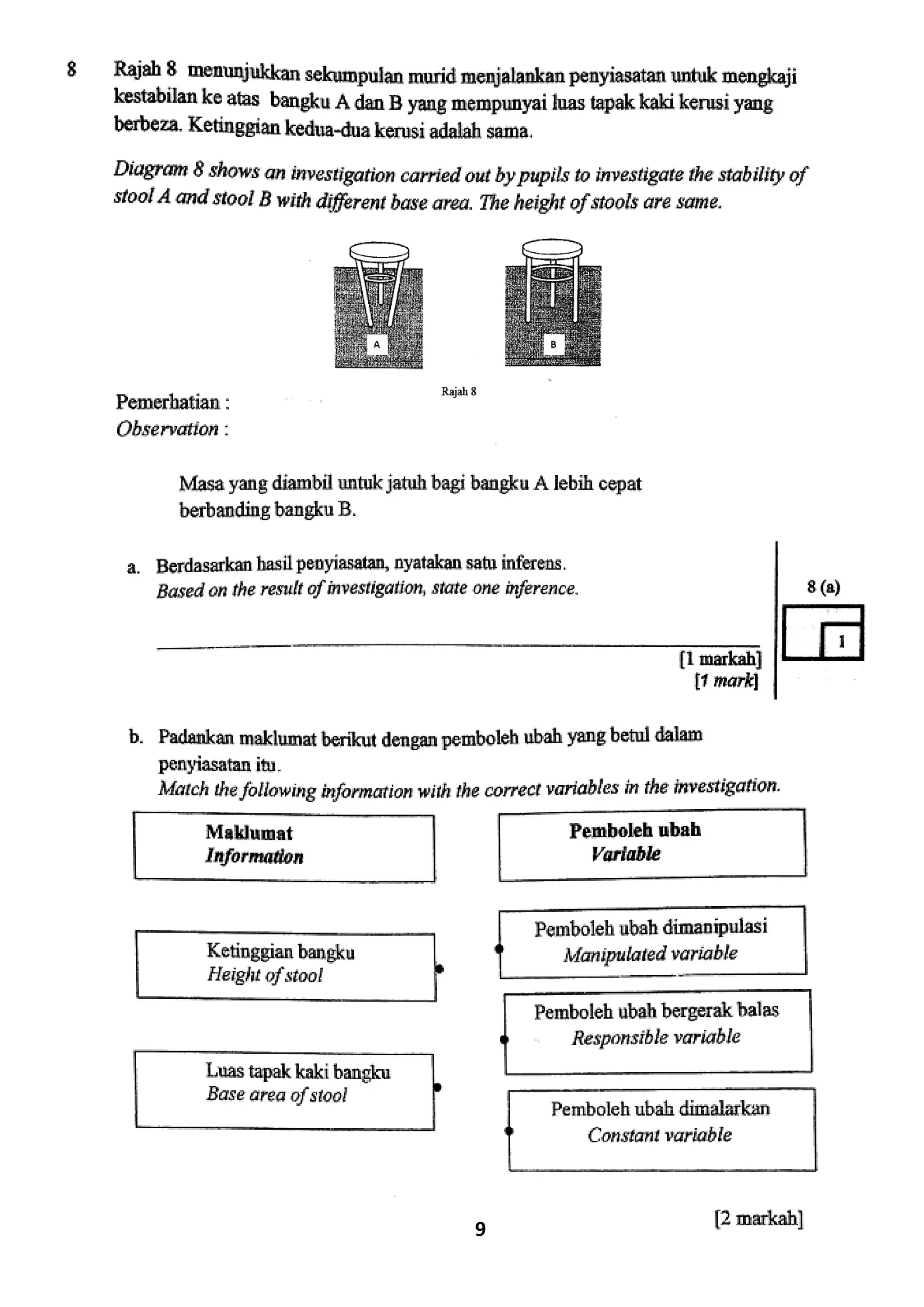 Latih tubi menjawab_soalan_sains | PDF