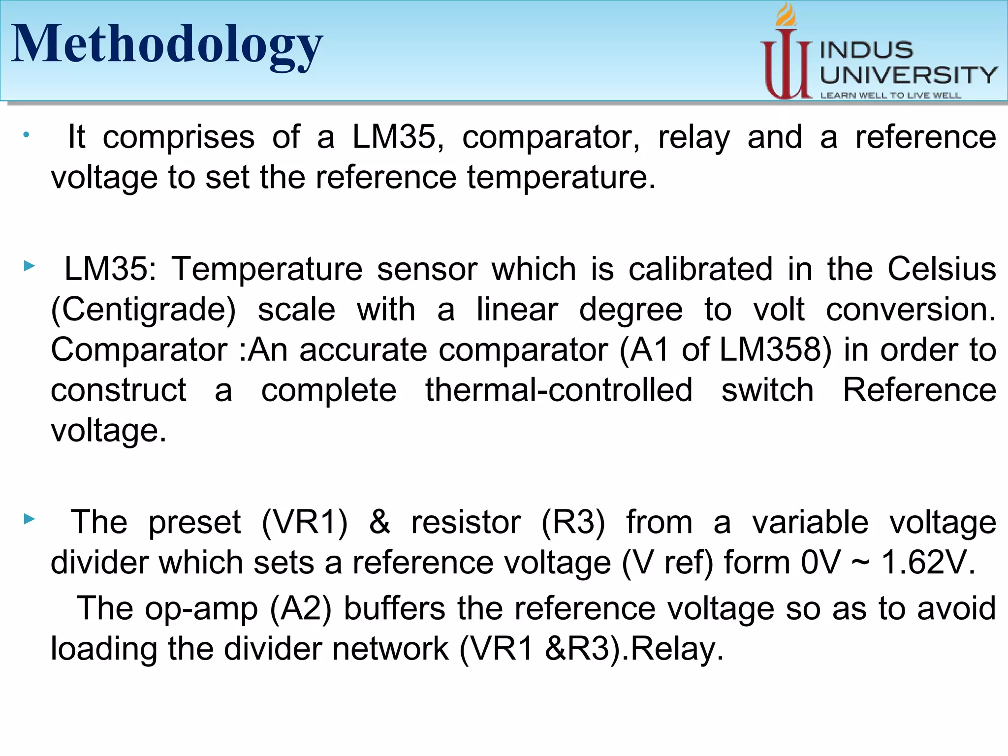 AUTOMATIC TEMPERATURE FAN CONTROLLER | PPT