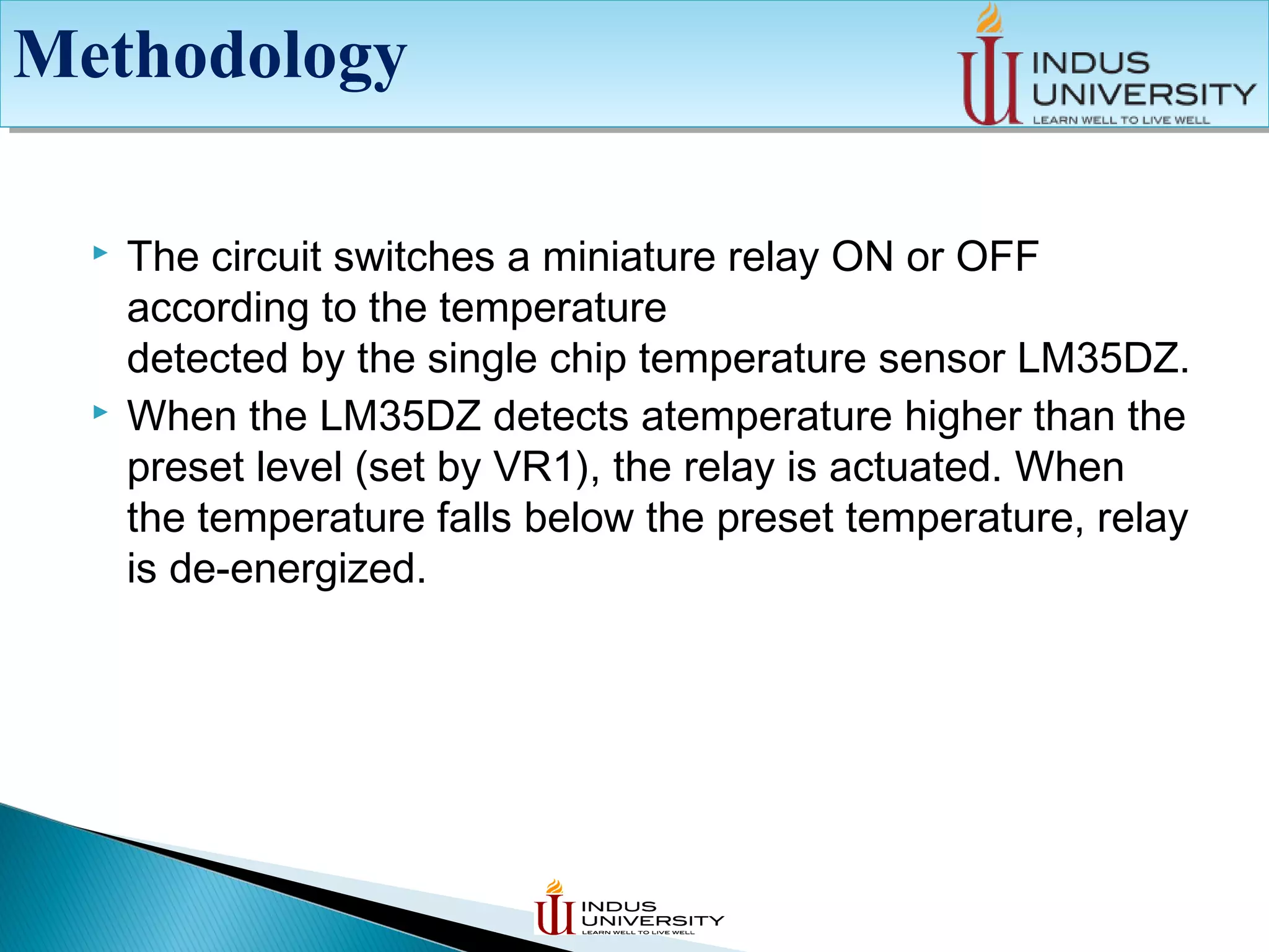 AUTOMATIC TEMPERATURE FAN CONTROLLER | PPT