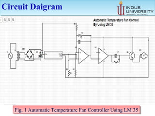 AUTOMATIC TEMPERATURE FAN CONTROLLER | PPT