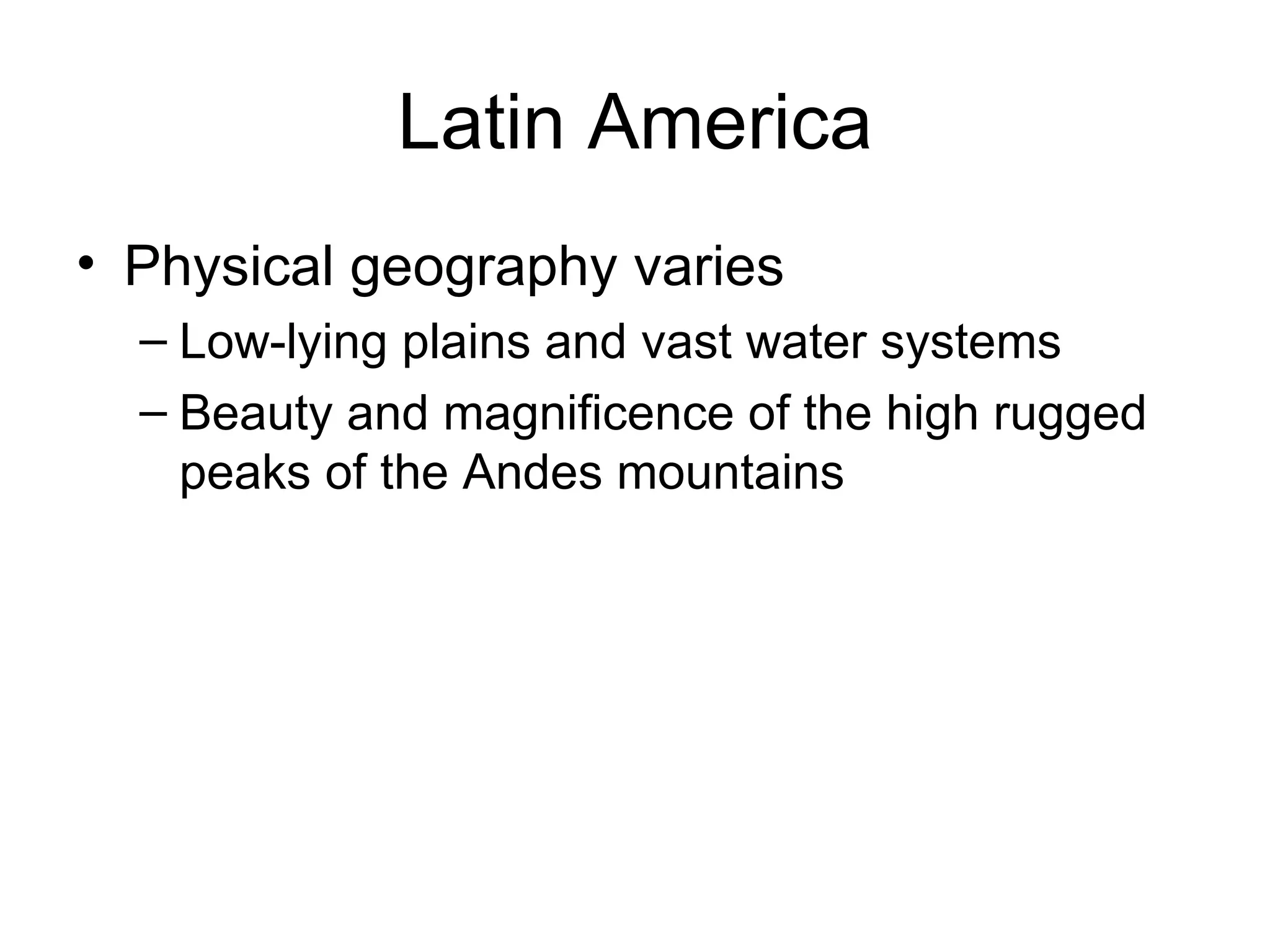 Latin America | PPT