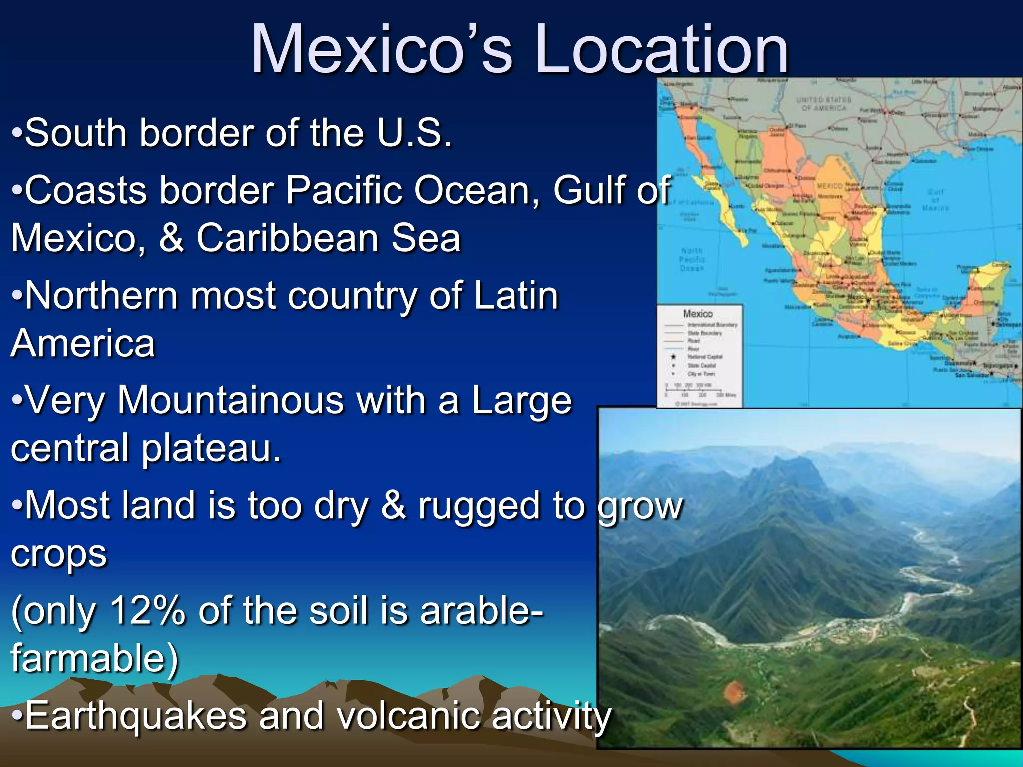 Latin america-geography-comparison-mexico-venezuela-1 | PPT