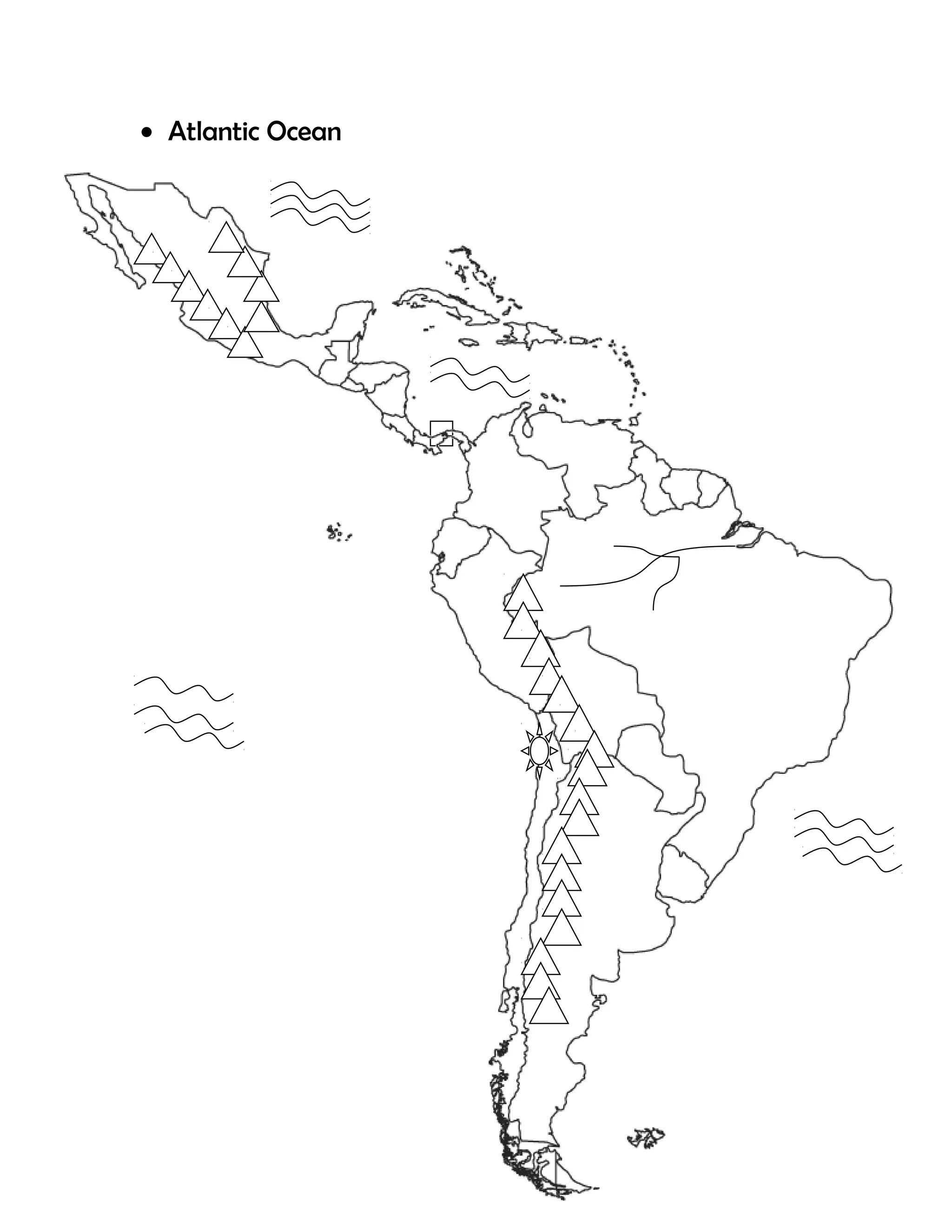 Latin america-map-test-study-guide | PDF