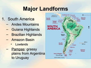 Latin America Physical | PPT