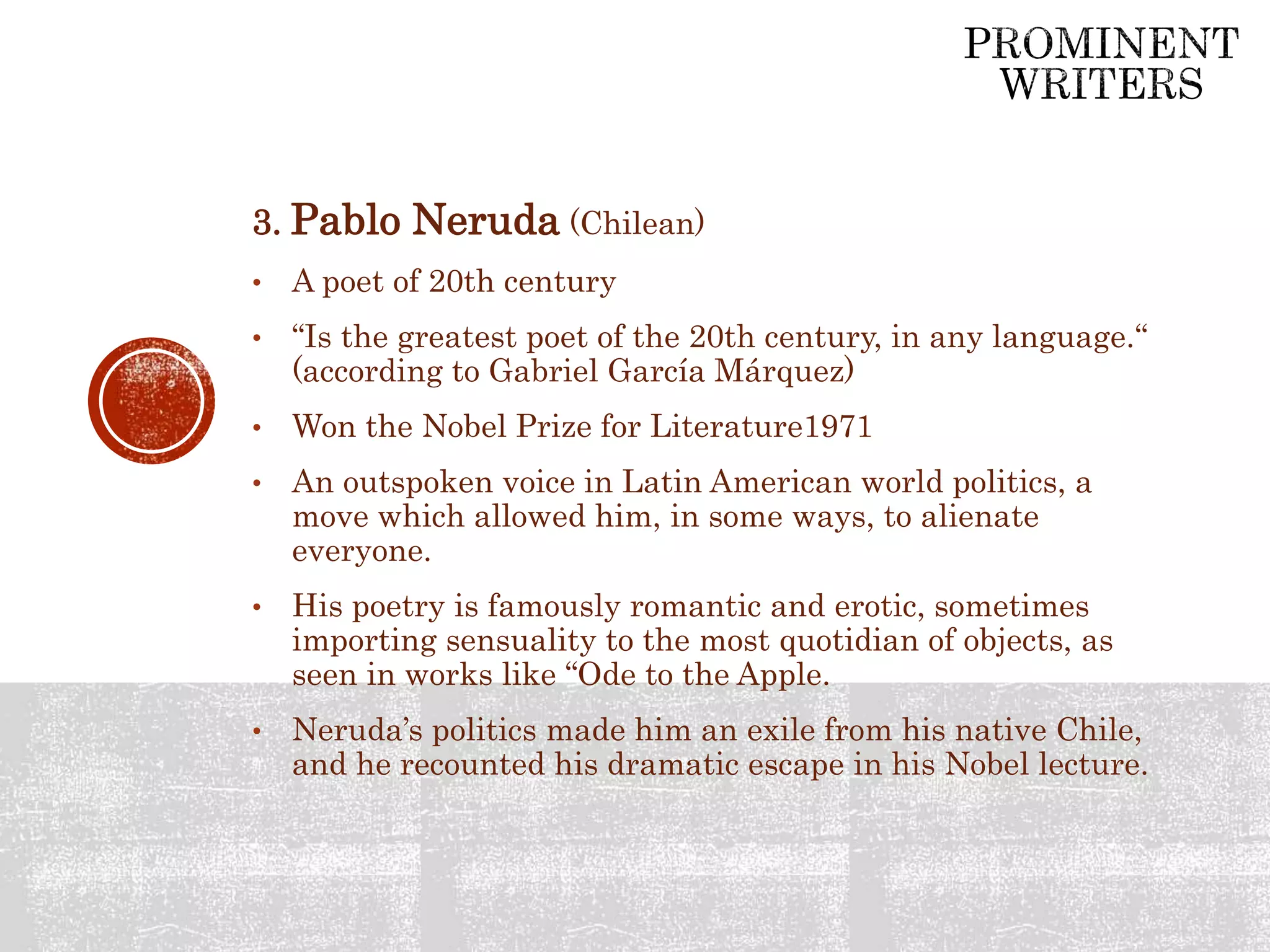 Latin american Literature | PPTX