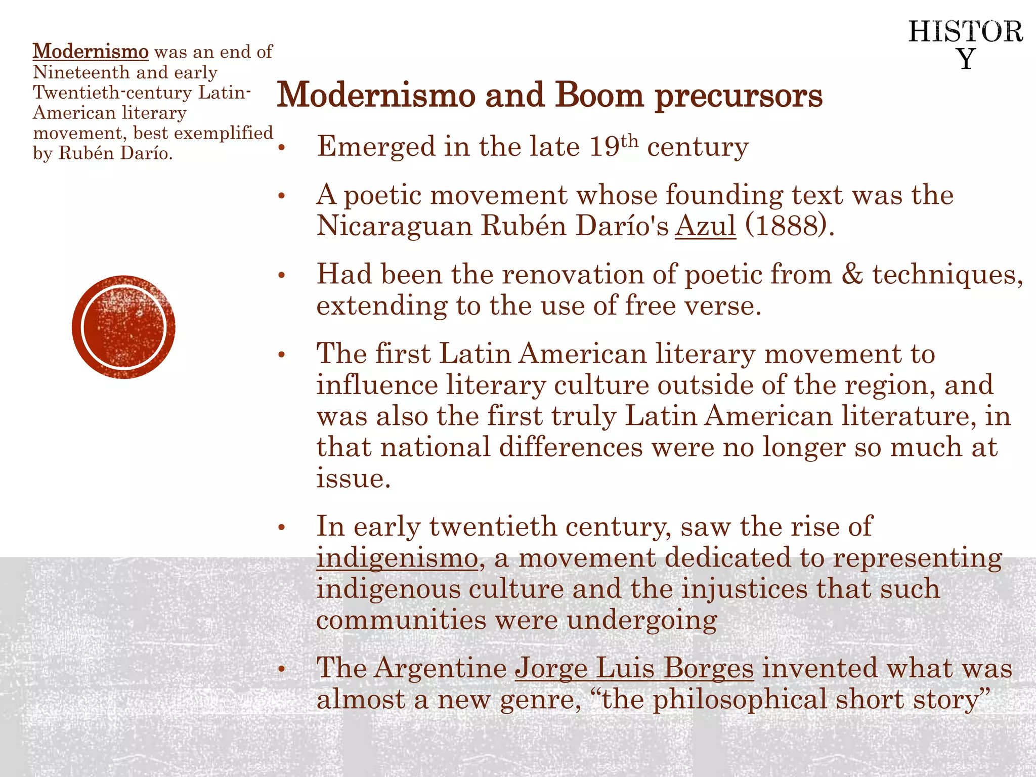 Latin american Literature | PPTX