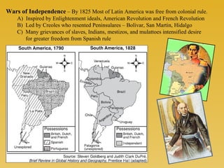 Latin American Development | PPT
