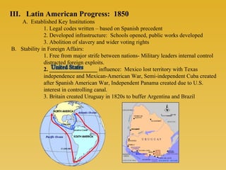 Latin American Development Ppt