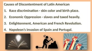 Latin- American- Revolution.pptxgrade84q | PPT