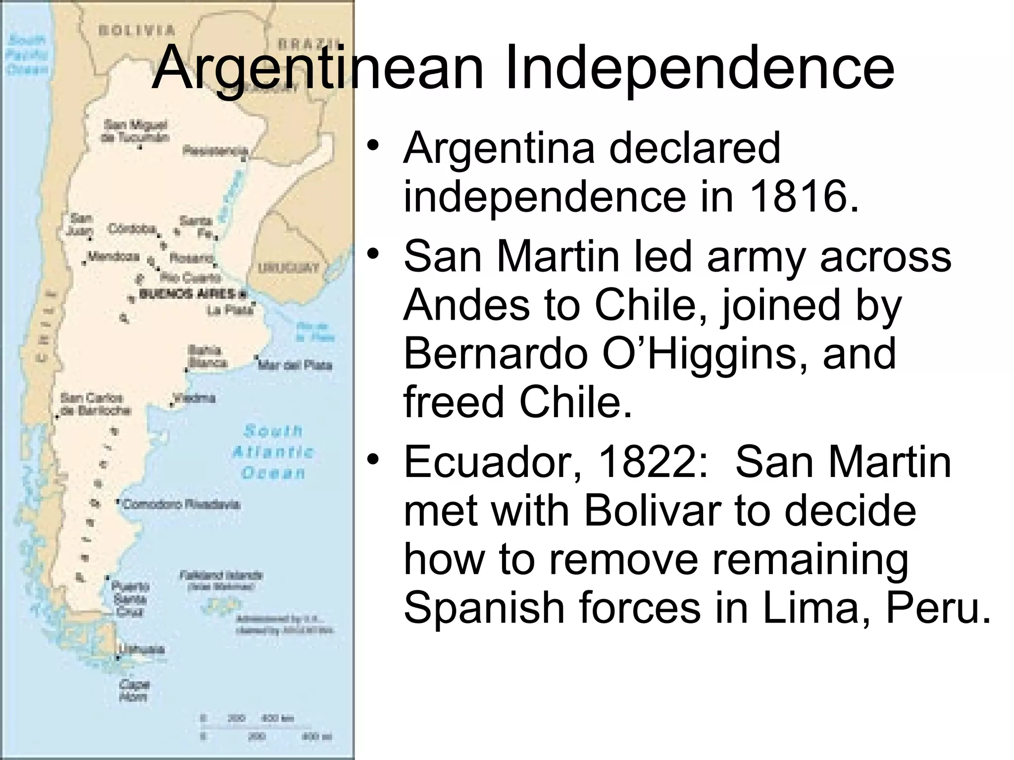 Latin American Revolution | PPT