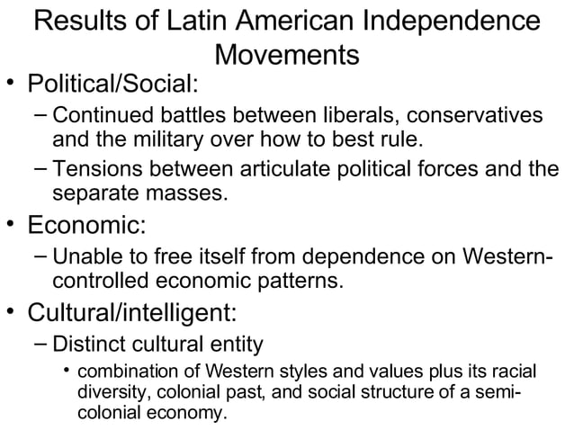 Latin American Revolution | PPT