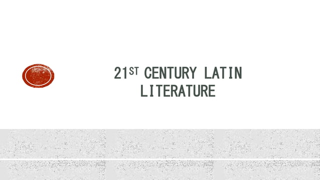 Latin- American Literature.pptx | Fiction | Books and Literature