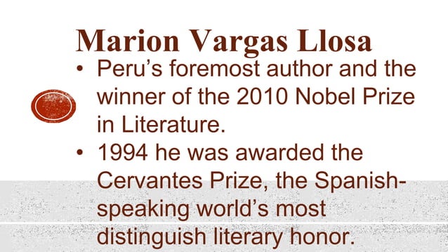 Latin- American Literature.pptx | Fiction | Books and Literature