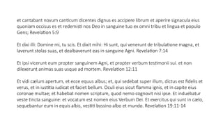 Latin - The Precious Blood of Jesus Christ (Pretiosissimi Sanguinis ...