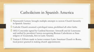 Latin America: History of People and Religion from 16th Century to ...