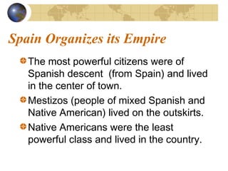 Latin America - European conquest - 2012 | PPT