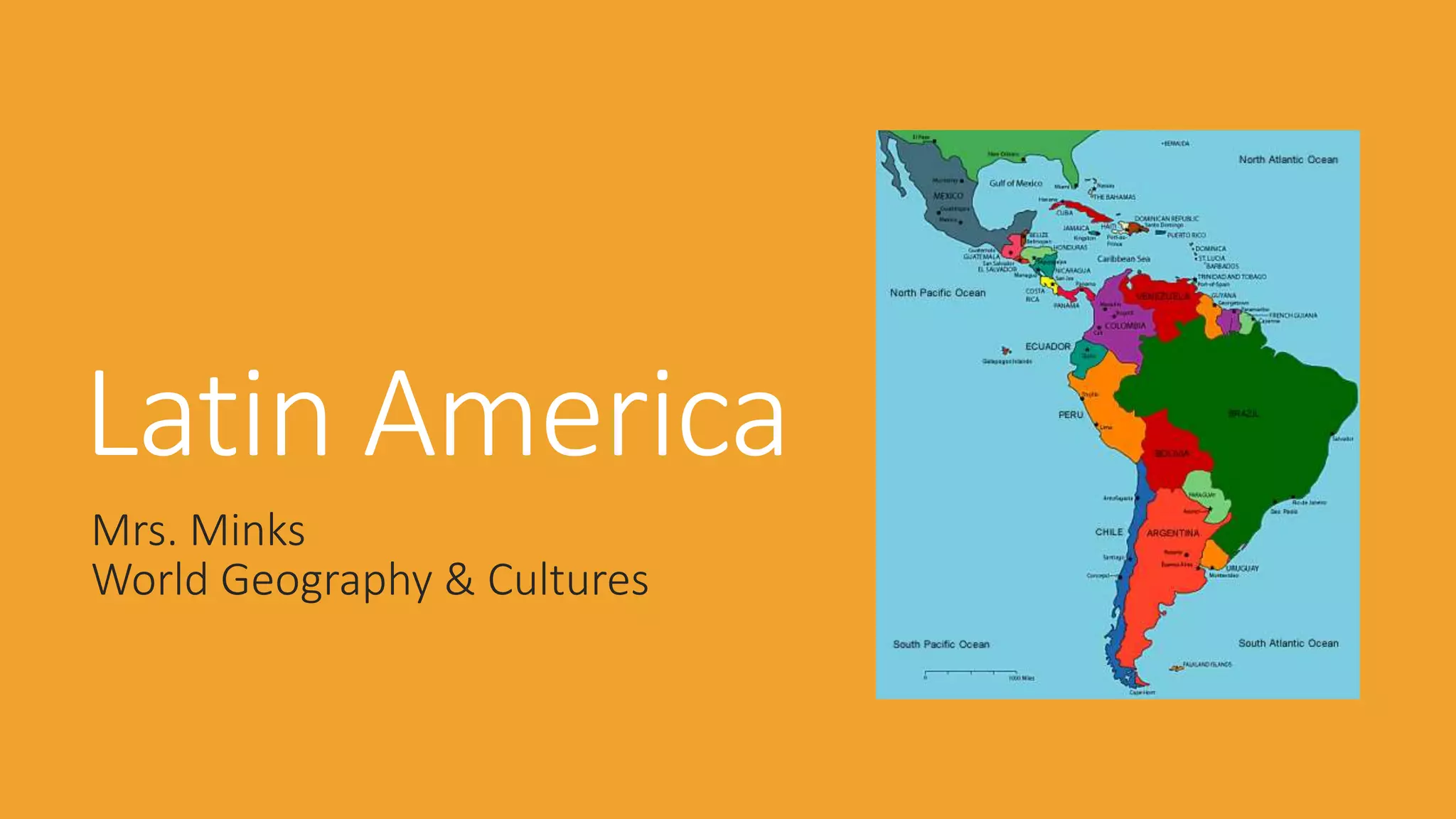 Physical Geography of Latin America | PPTX | South America Travel ...