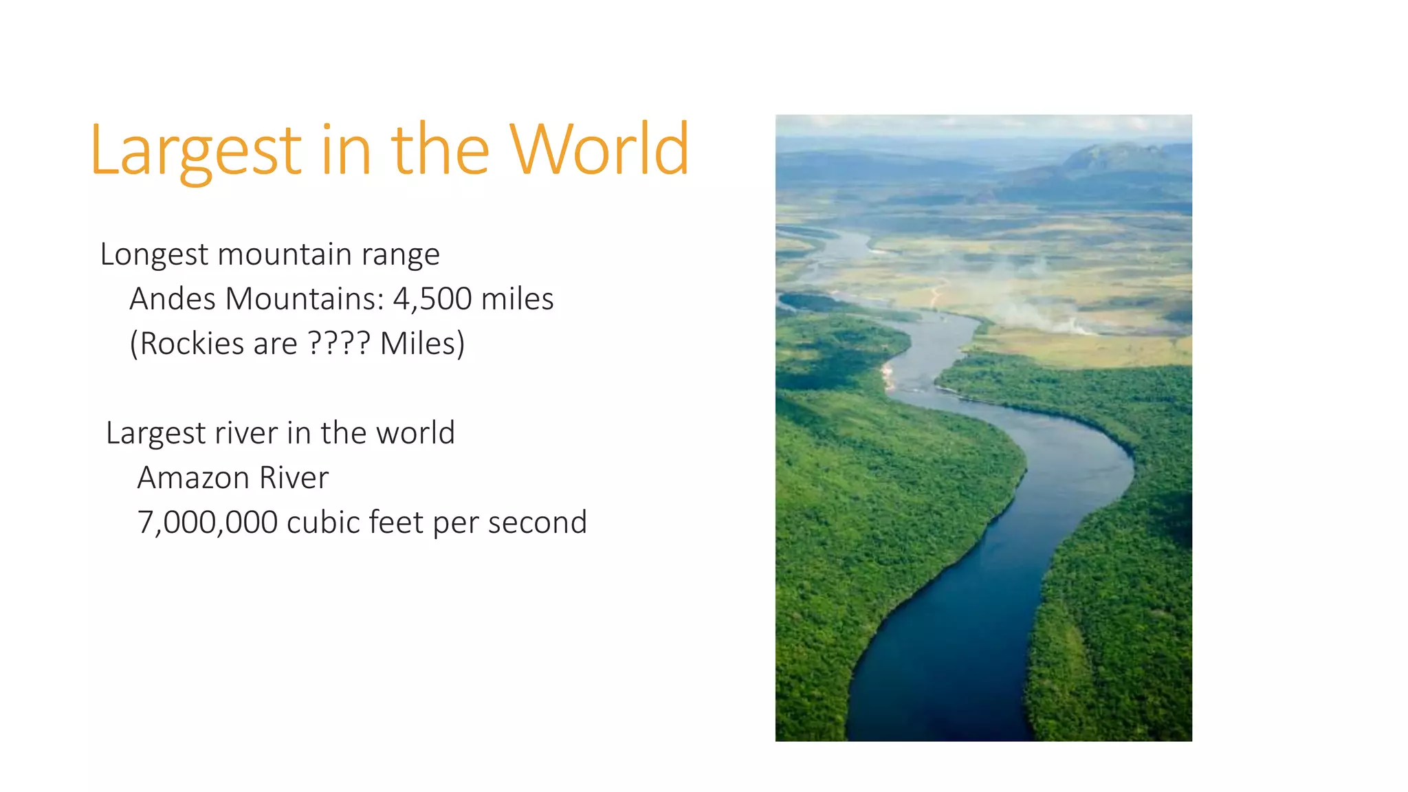 Physical Geography of Latin America | PPTX