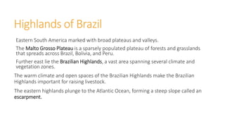 Physical Geography of Latin America | PPTX