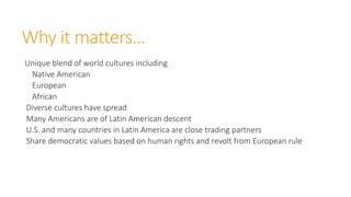 Physical Geography of Latin America | PPTX