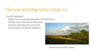 Physical Geography of Latin America | PPT
