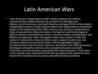 Latin America19thcentury | PPTX
