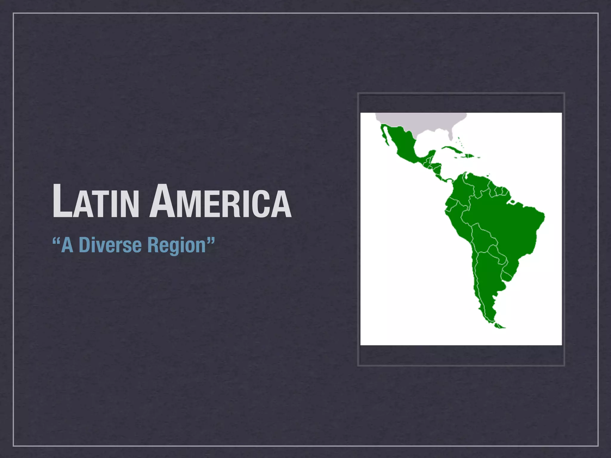 Latin America Basics | PPT