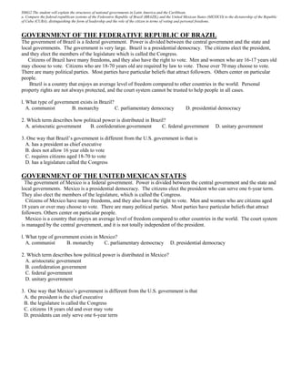 Latin america crct_prep_notes | PDF