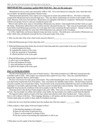 Latin america crct_prep_notes | PDF