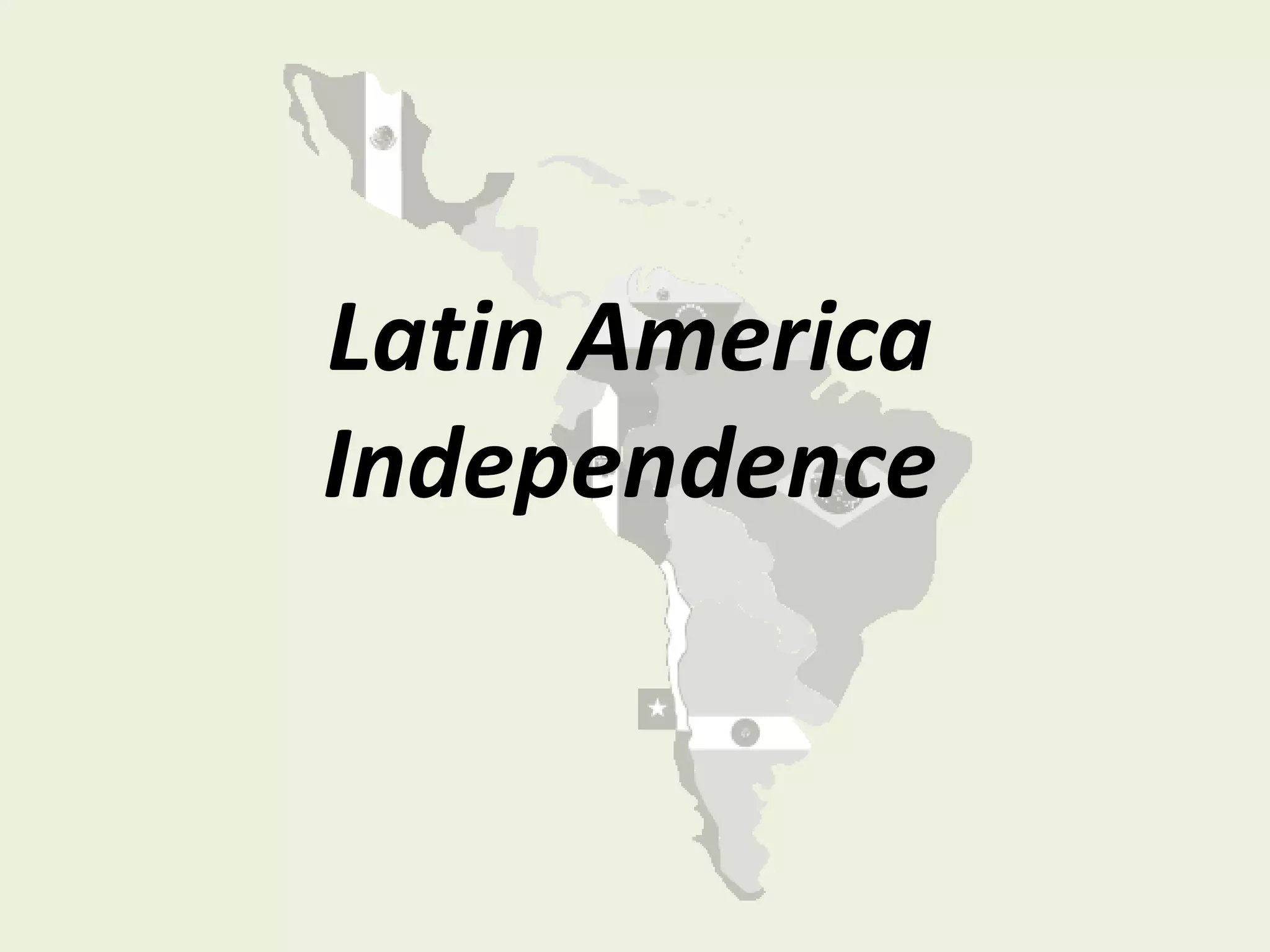 Latin America Independence | PPTX
