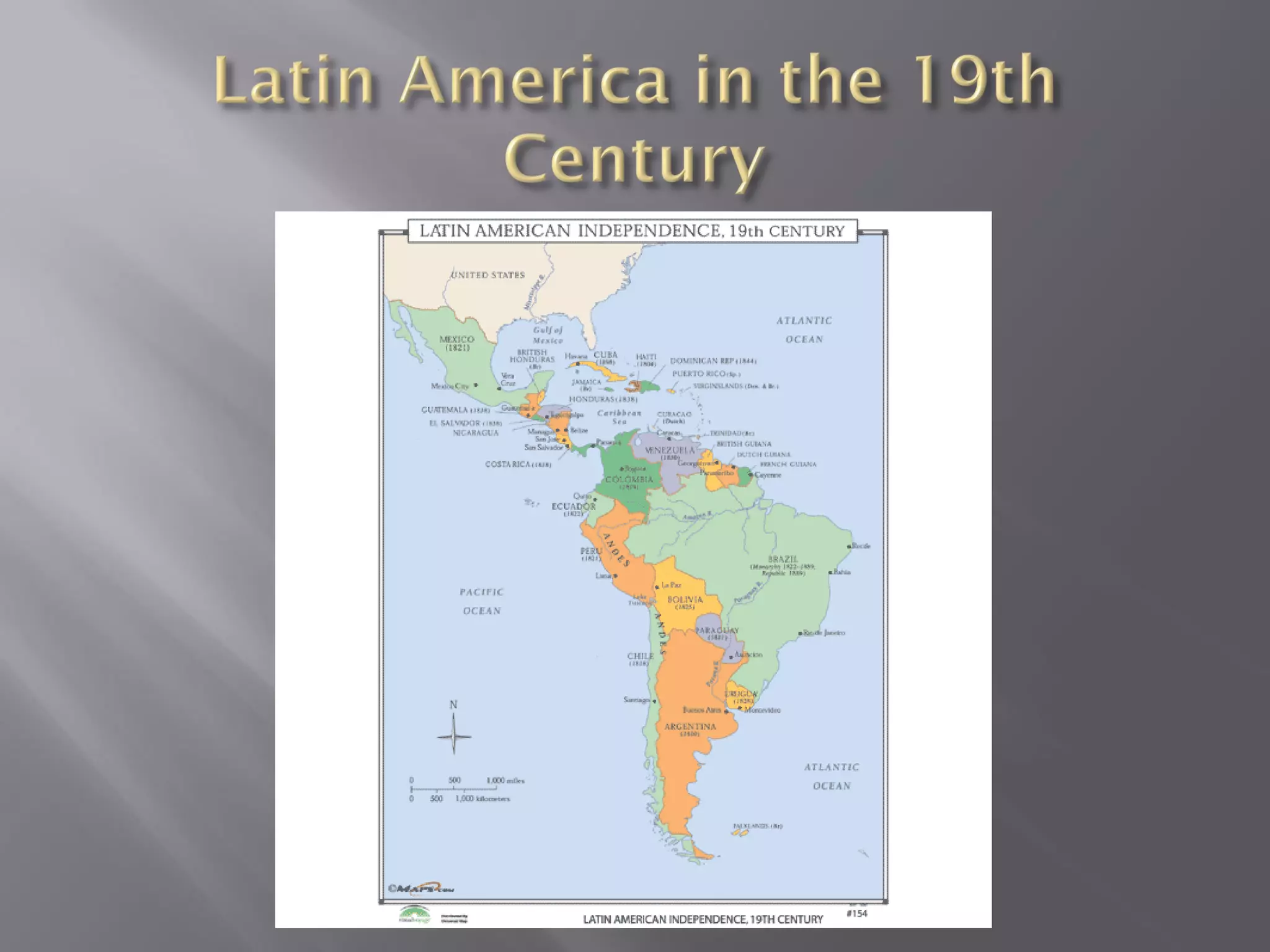 Latin America In The 19th Century | PDF