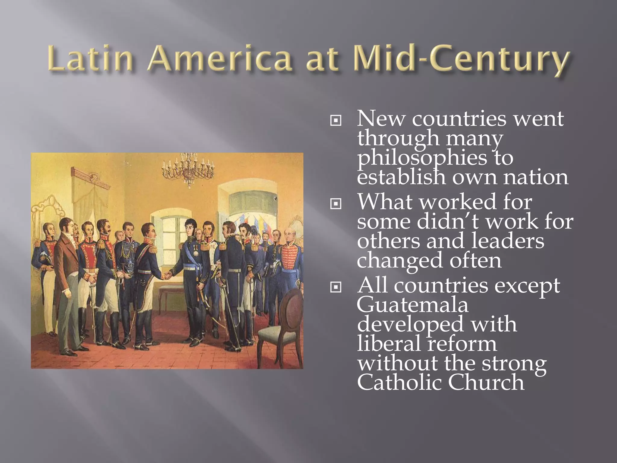 Latin America In The 19th Century | PDF