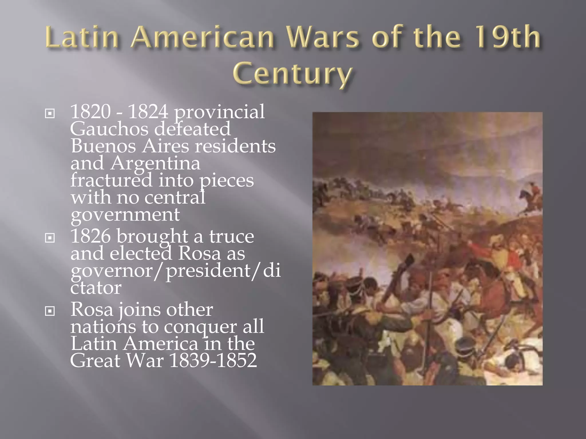 Latin America In The 19th Century | PDF