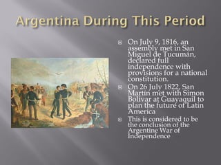 Latin America In The 19th Century | PDF