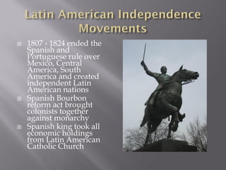 Latin America In The 19th Century | PDF