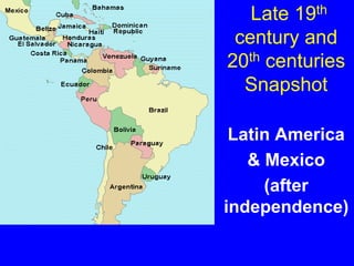 Latin america&mex snapshot | PPT